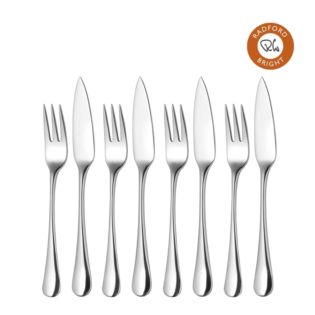 Radford Bright Fish Eaters, Set of 4 - accents