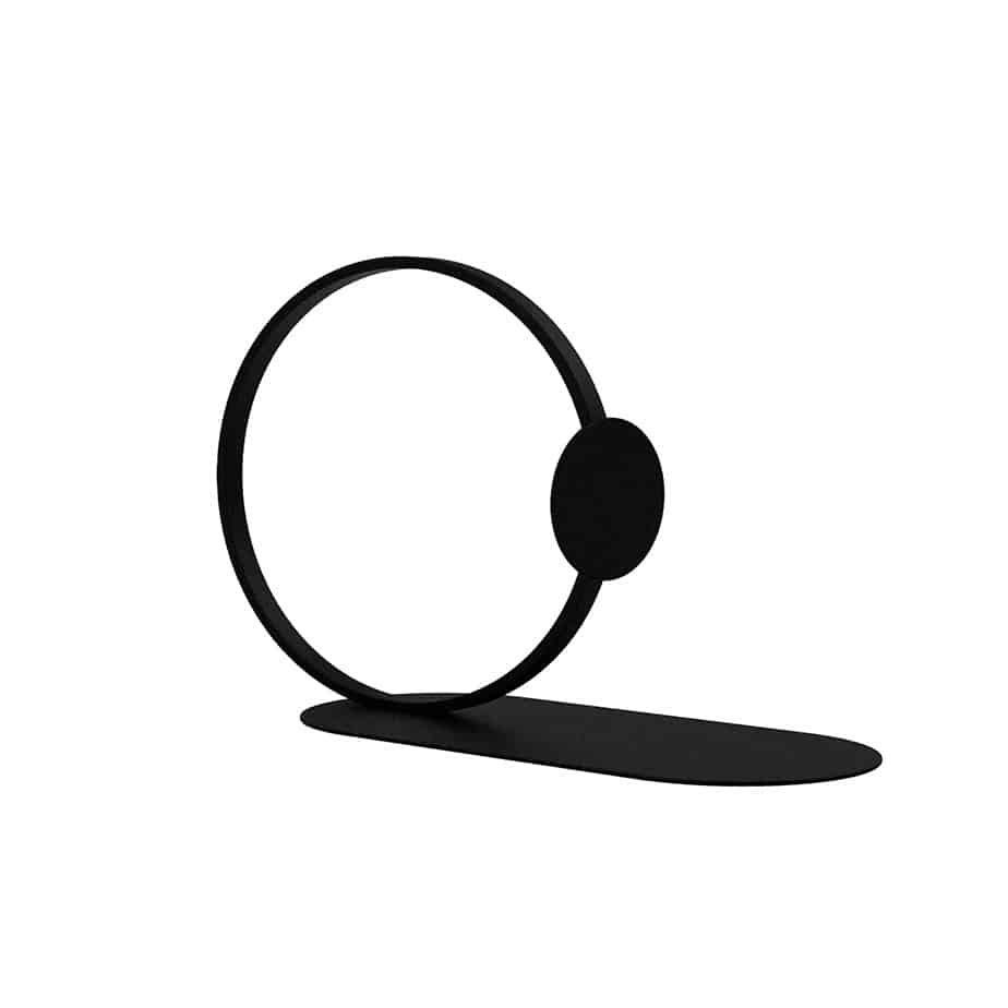 Bell Wall Clock, Ruby - accents