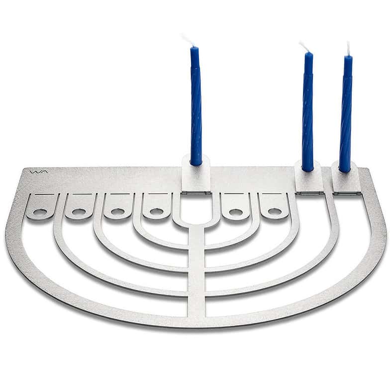 Modern Menorah - accents