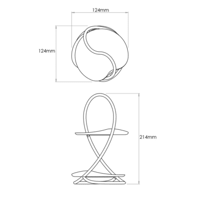 Canape Stand, Small - accents