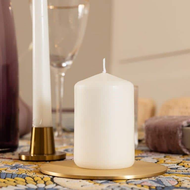 Large Gold Candle Base - accents