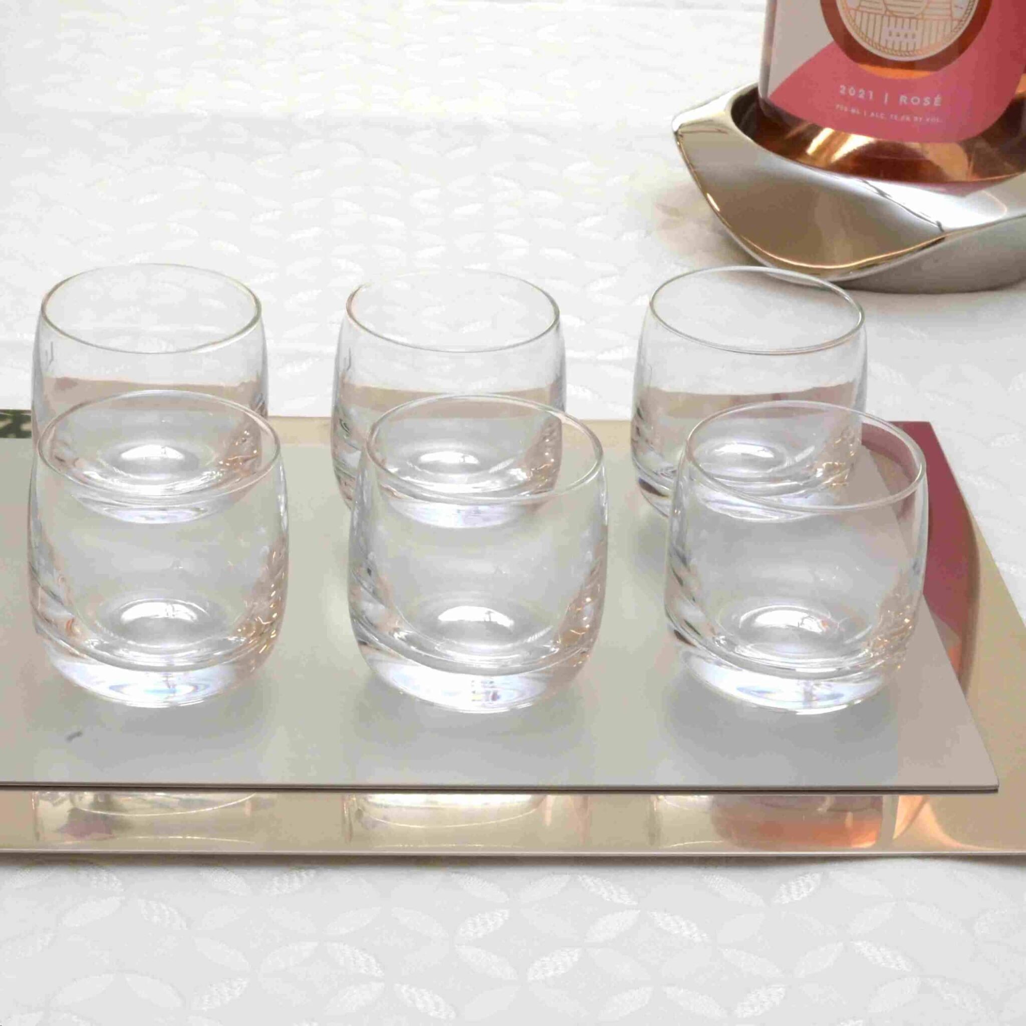 Anodized Steel Tray - accents