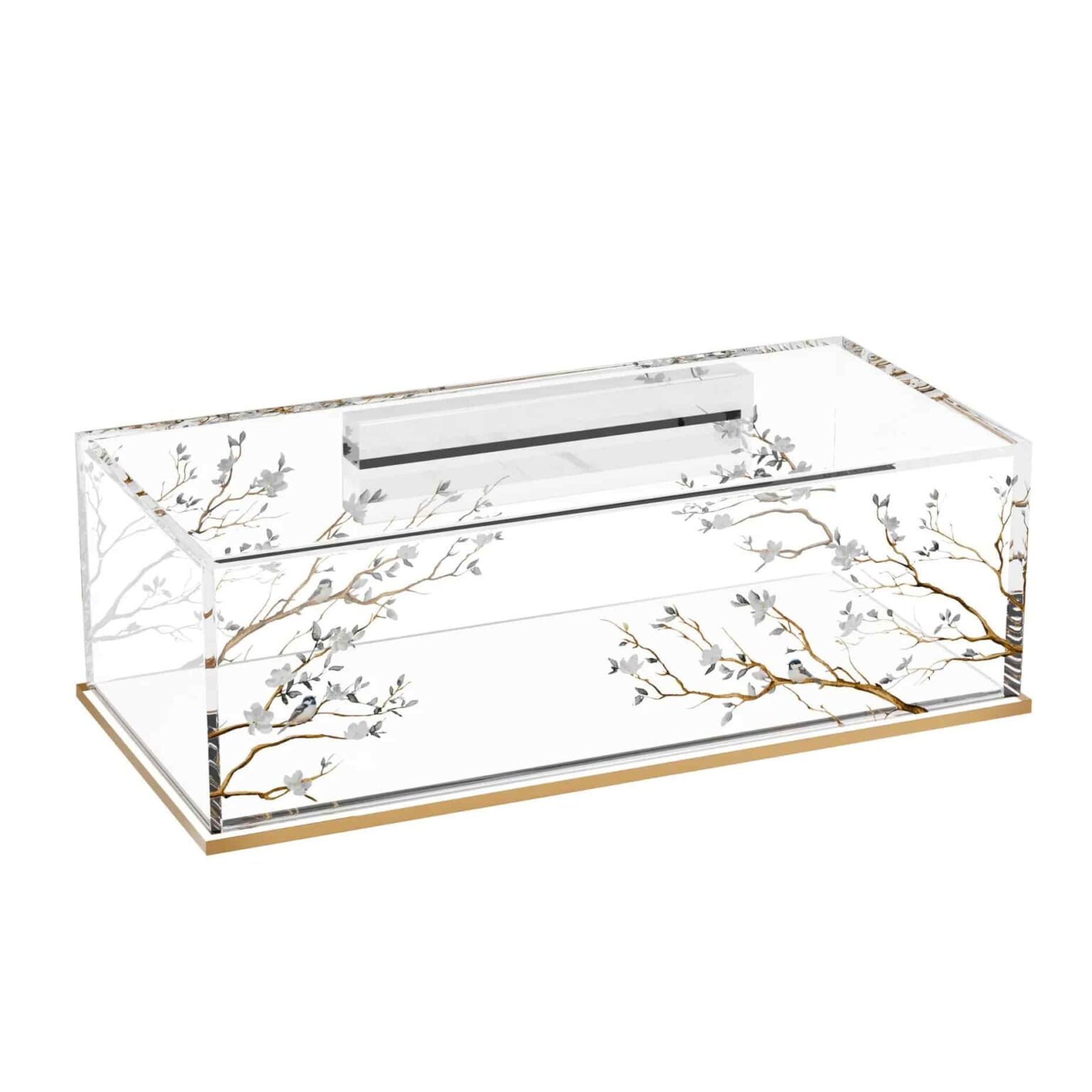 Cake Log Tray - Botanical Blooms - accents