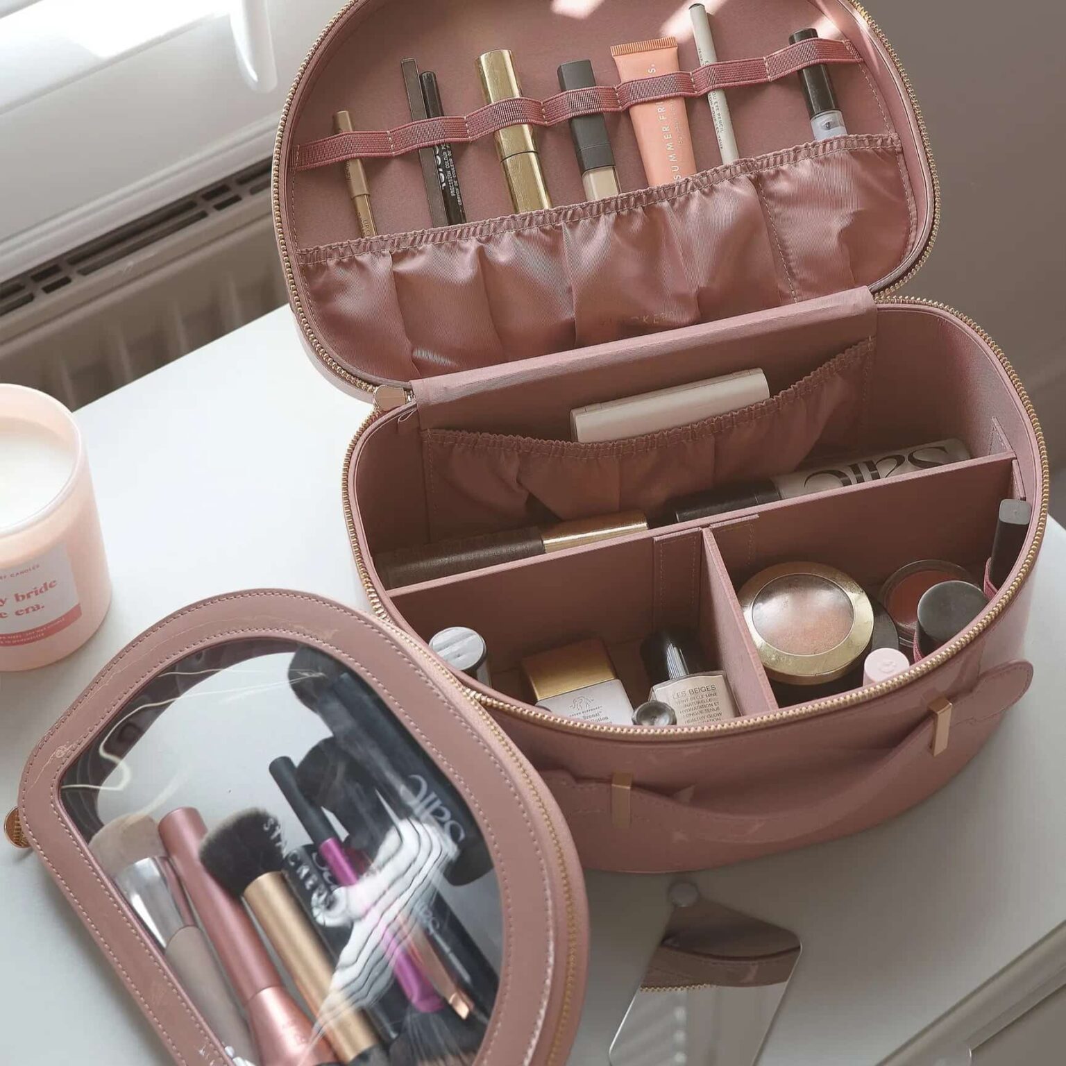 Vanity Case, Rose - accents